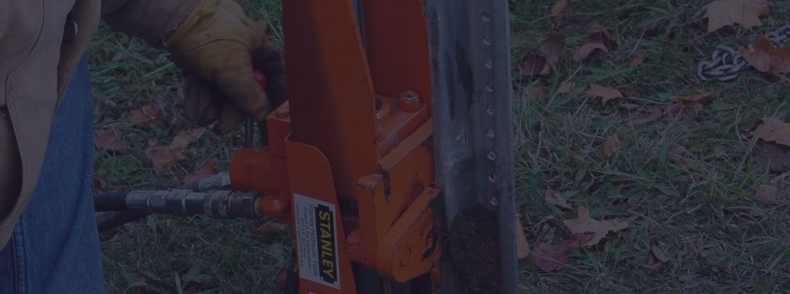 Hydraulic Post Pullers And Post Drivers | Bain Enterprises Bain Enterprises
